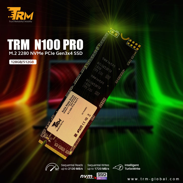 TRM N100 Pro 128GB NVMe SSD